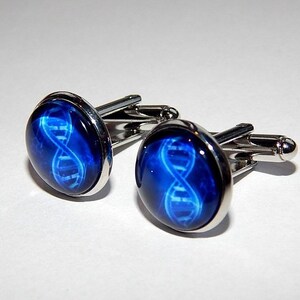 DNA Cufflinks, Dna Jewelry, Dna Symbol, Dna Logo Icon, RNA Cuff Links ...