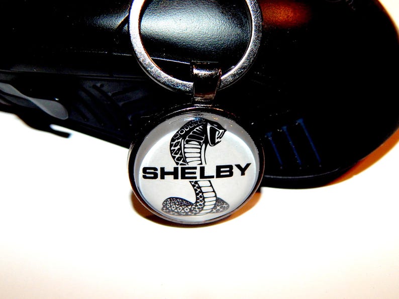 Ford Shelby Cobra Keychain: Car Logo Emblem Jewelry - Etsy