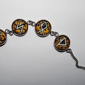 Runic Bracelet, Runic Talisman, Runic Amulet, Runic Formulas Bracelet ...