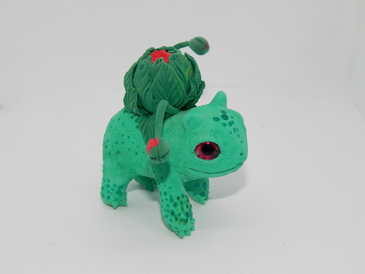 Pokémon Bulbasaur Figurine Sculpture, Pokemon Bulbasaur Handmade of ...