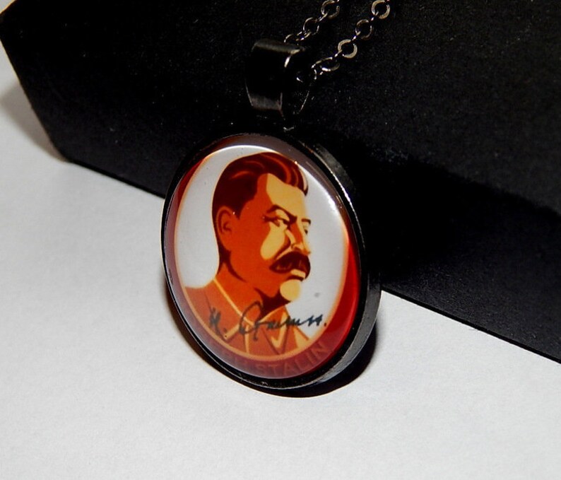 Joseph Stalin Pendant Stalin Necklace Stalin Jewelry Stalin - Etsy