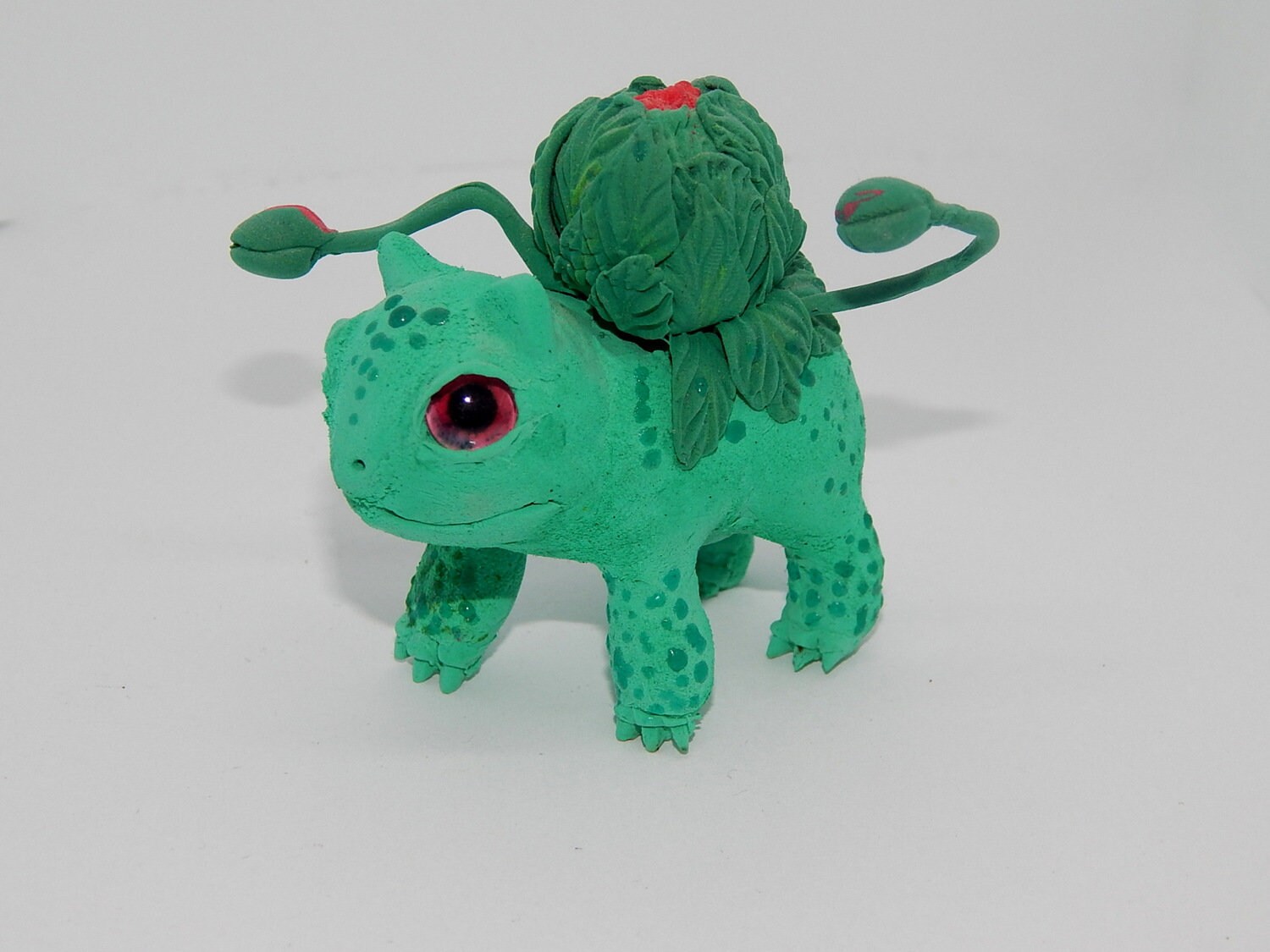 Pokémon Bulbasaur Figurine Sculpture, Pokemon Bulbasaur Handmade of ...