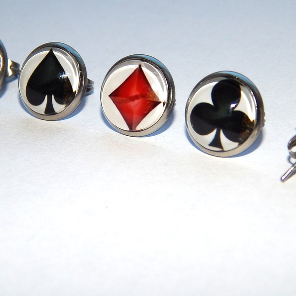 Card Cufflinks - Etsy