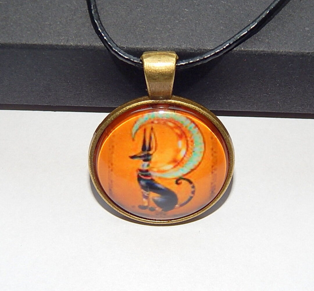 Egyptian Anubis Necklace, Anubis Pendant, Egyptian Jewelry, Anubis ...