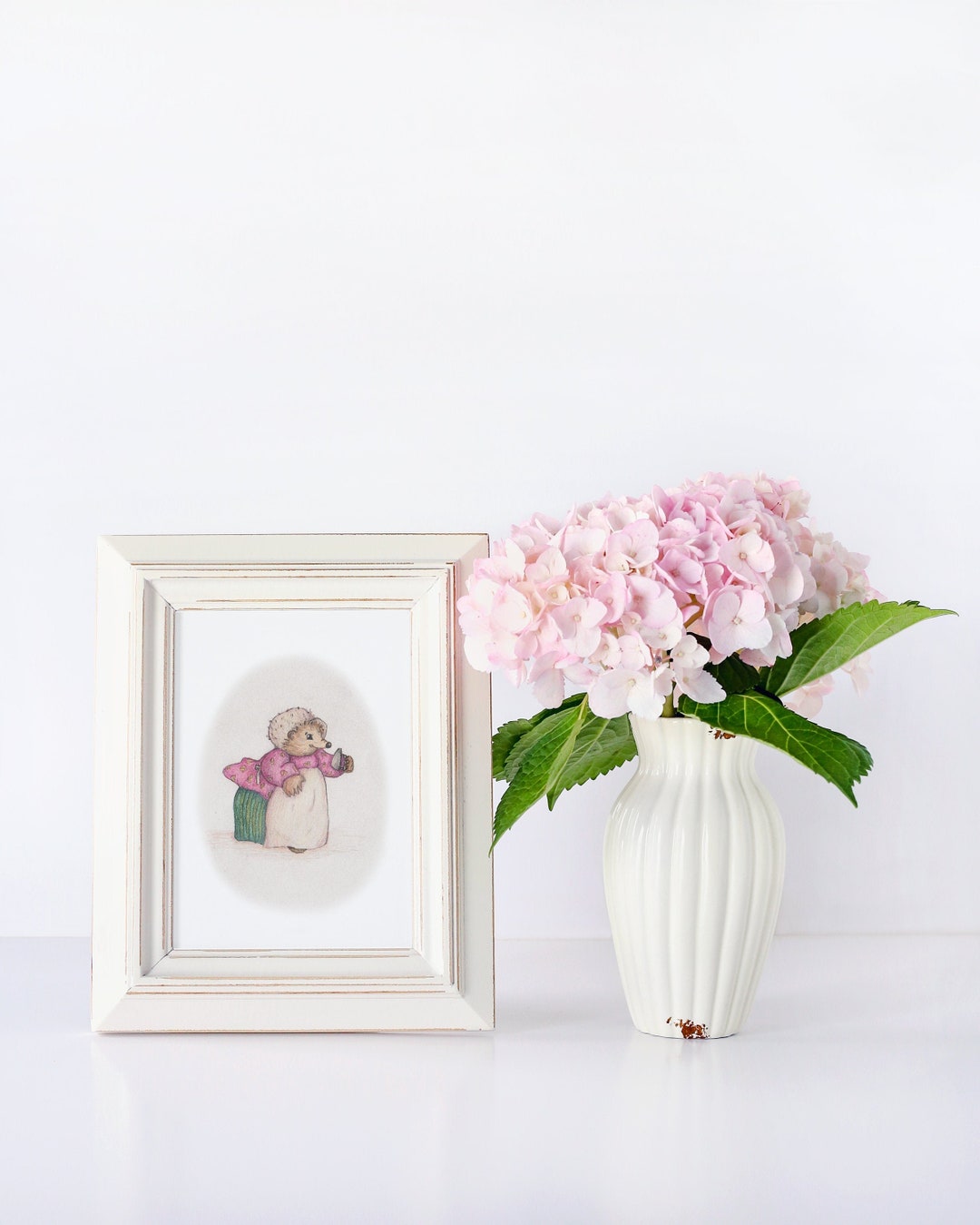 Little Miss Tiggy-winkle | 5x7 Art Print - Etsy UK