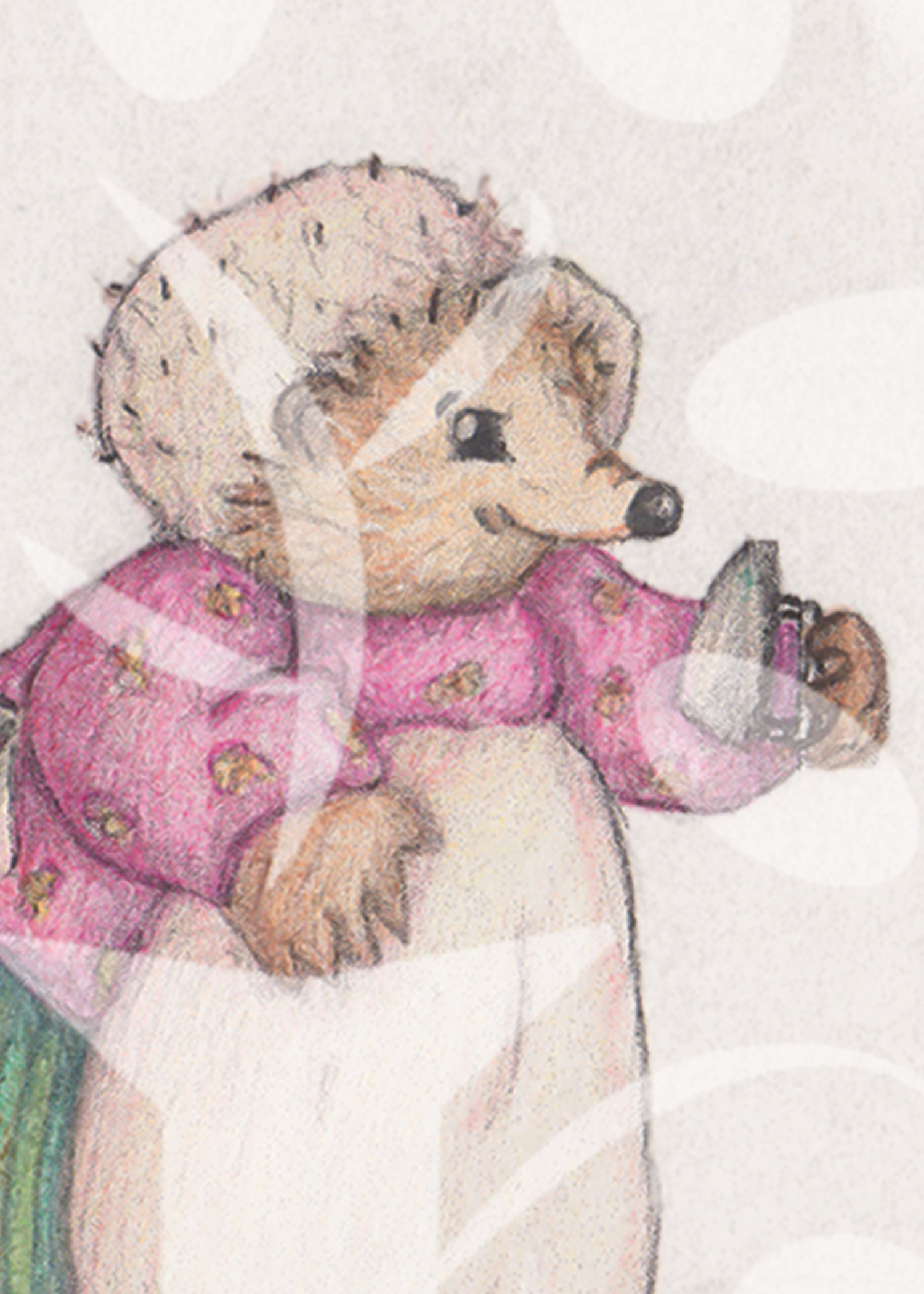 Little Miss Tiggy-winkle | 5x7 Art Print - Etsy UK