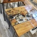 RIVER ROCK TABLE Set (3) - Etsy