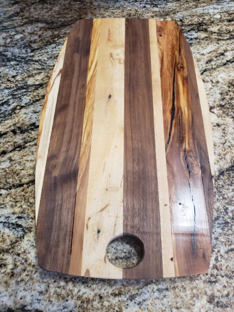 Rustic Cutting Board - Etsy
