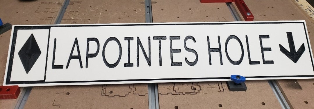 Custom Ski Slope Signs or Trail Path Signs - Etsy