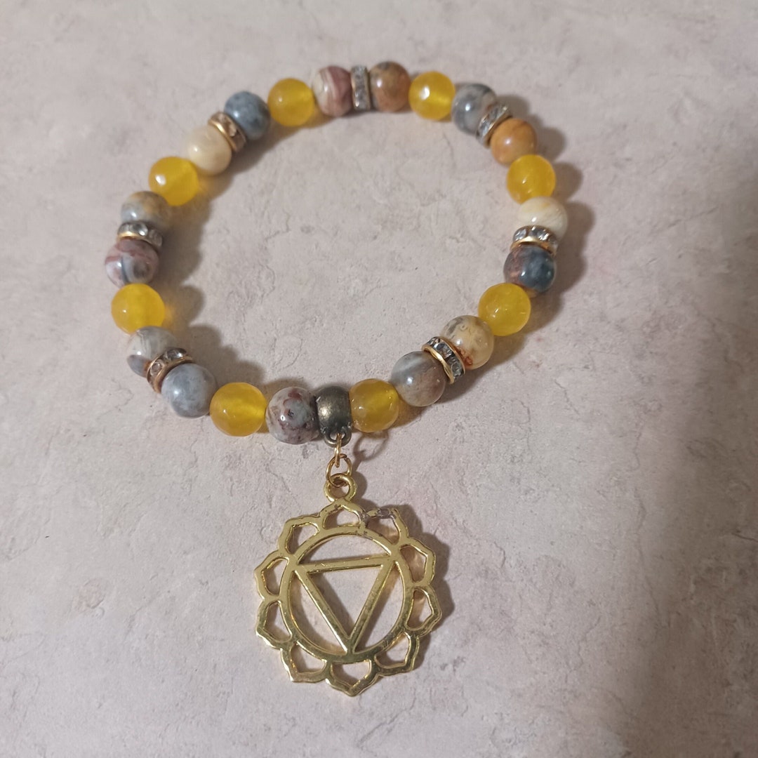 Bracelet Chakra Solar Plexus - Etsy