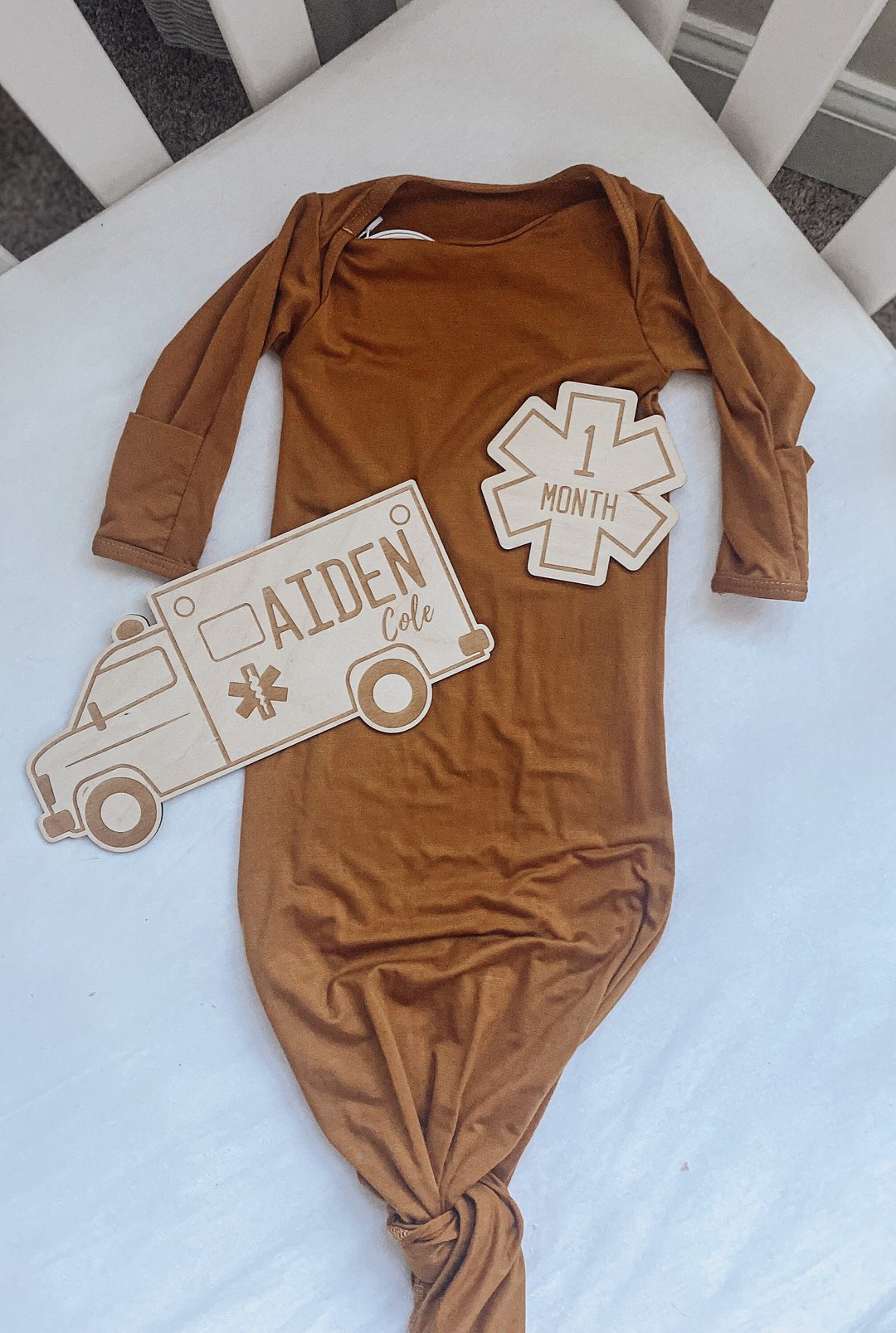 Paramedic Baby EMS Baby EMT Baby Nurse Baby Monthly Milestones EMS Baby ...