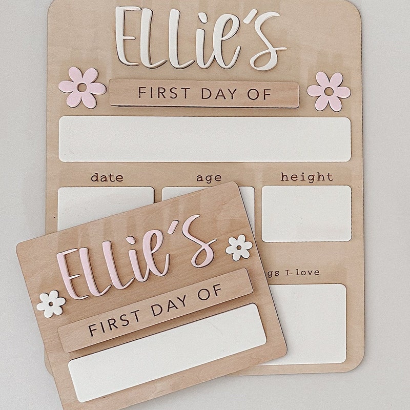 First Day of School - Etsy