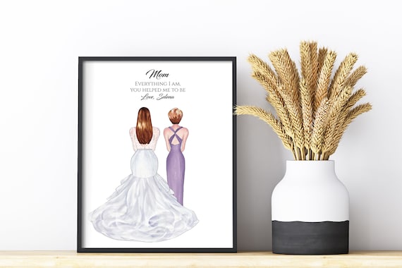 Custom Mother of the Bride Print Family Wedding Print - Etsy