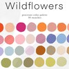 Nature’s Greens Color Palette, 30 Handpicked Swatches for Procreate ...