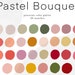 Natures Greens Color Palette, 30 Handpicked Swatches for Procreate ...