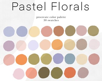 Vivid Color Palette - Etsy