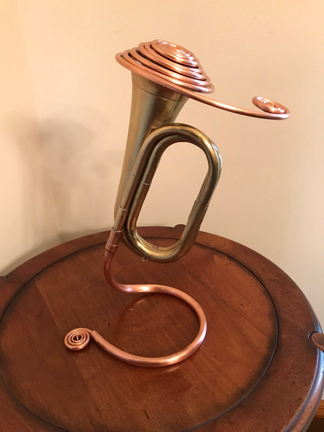 Bluetooth Speaker British Bugle Horn With Round Copper Bottom ...