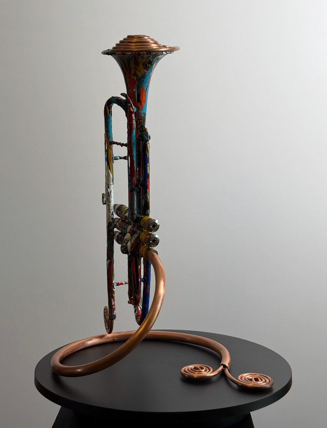 Trumpet - Painted Upright #2 (bobs Musical Art.com) - Etsy
