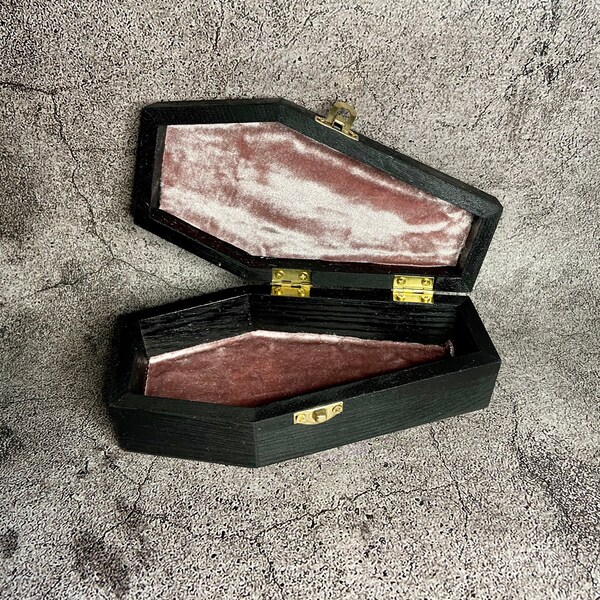 Wooden Coffin - Etsy