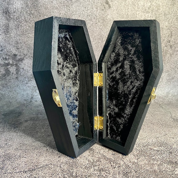 Wooden Coffin - Etsy