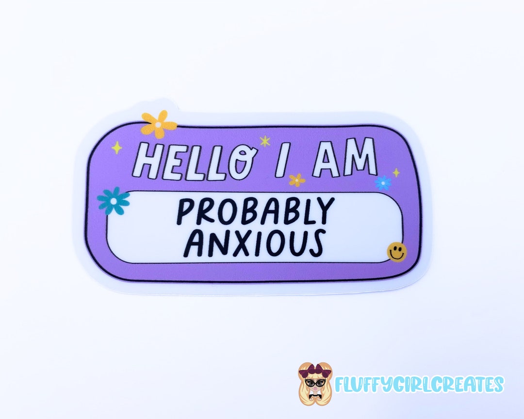 Hello I Am... Die-cut Vinyl Sticker - Etsy