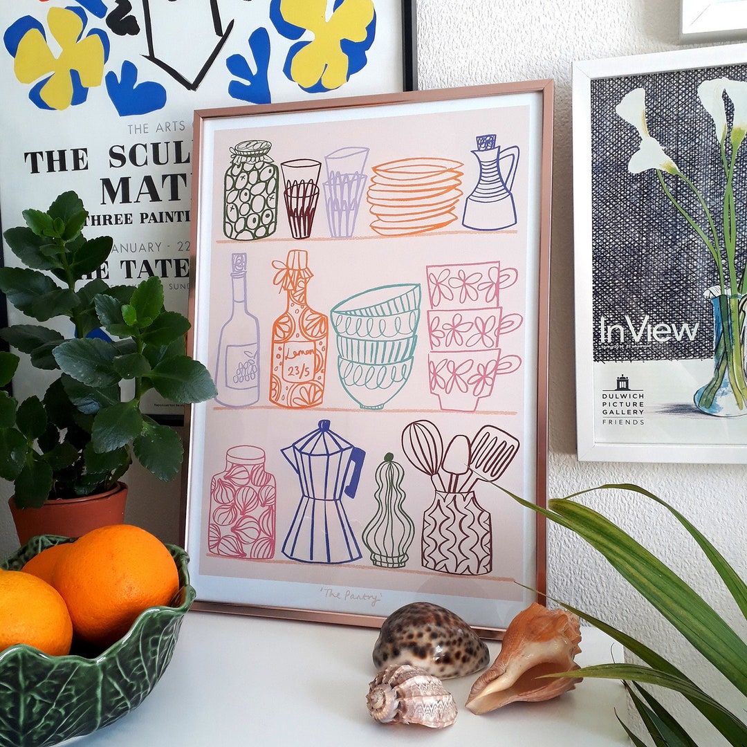 The Pantry A3 Print - Etsy