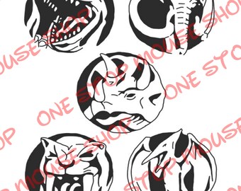 Power rangers svg | Etsy