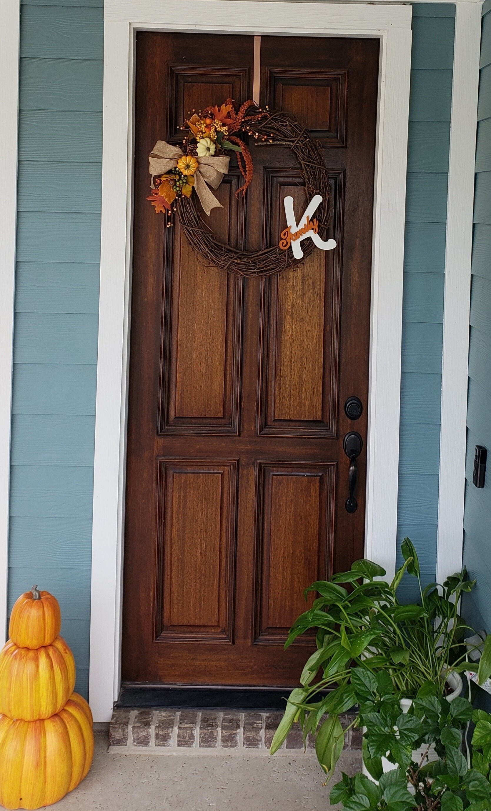 Extra Large Fall Family Wreath - Etsy