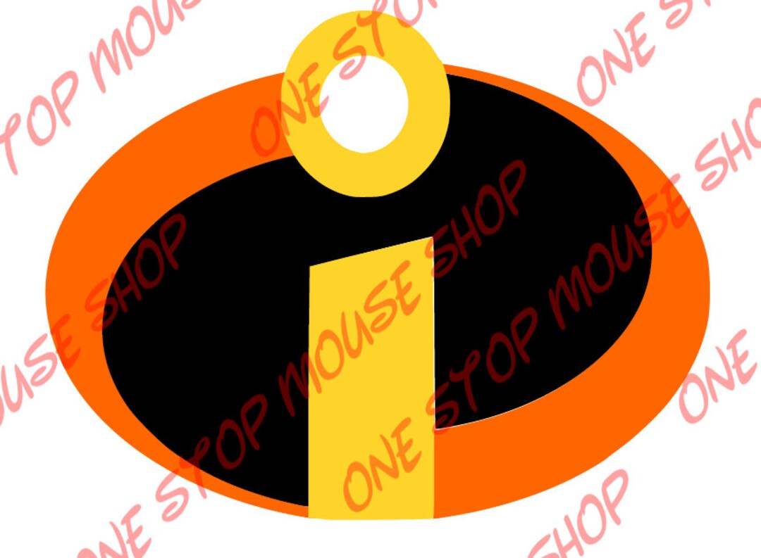 Incredibles Logo SVG and PDF - Etsy