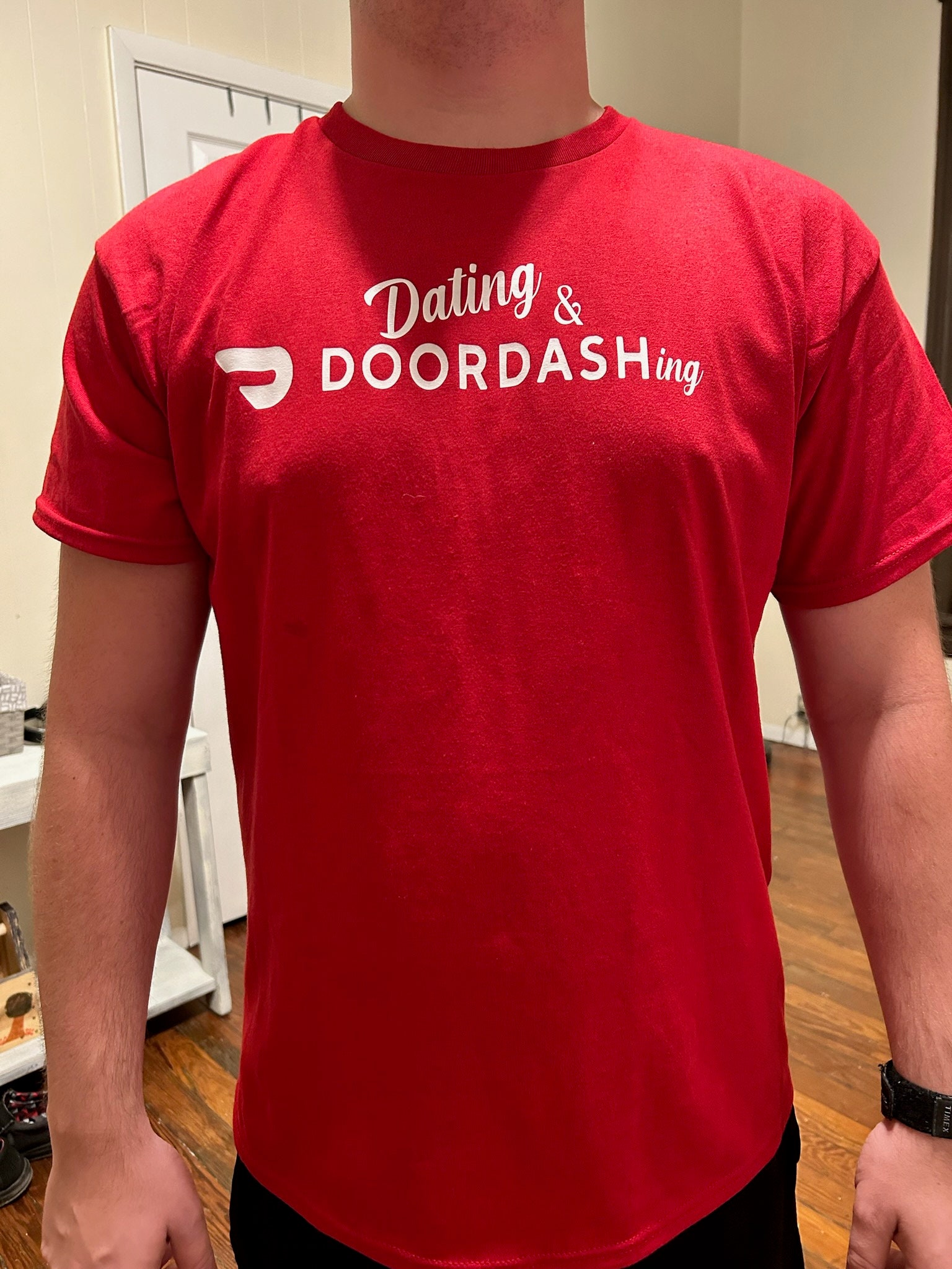 Doordash Couples Shirts Door Dash Tshirt Dating and Doordashing - Etsy