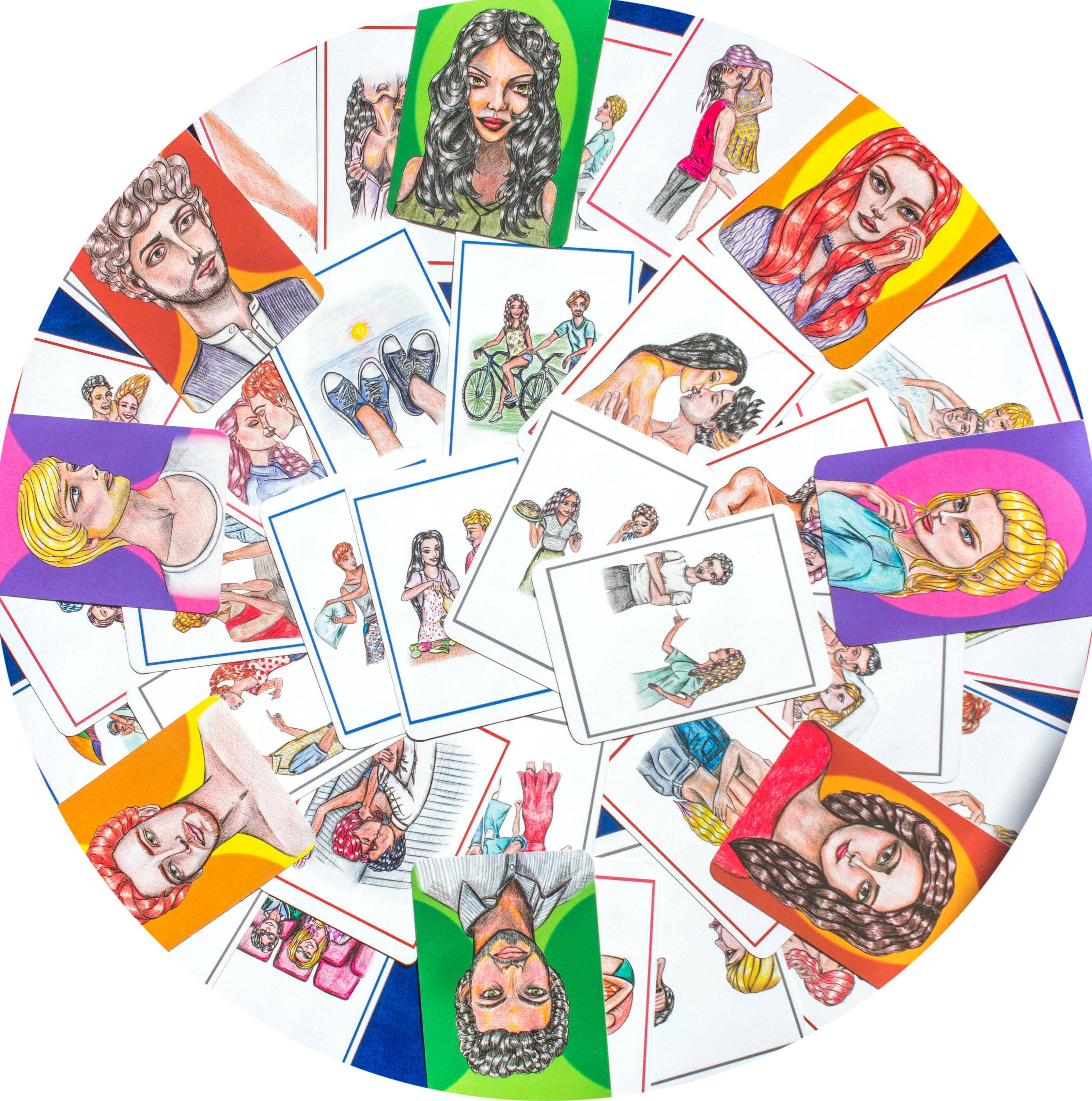 Printable Love Oracle Cards Relationship Fortune Telling - Etsy