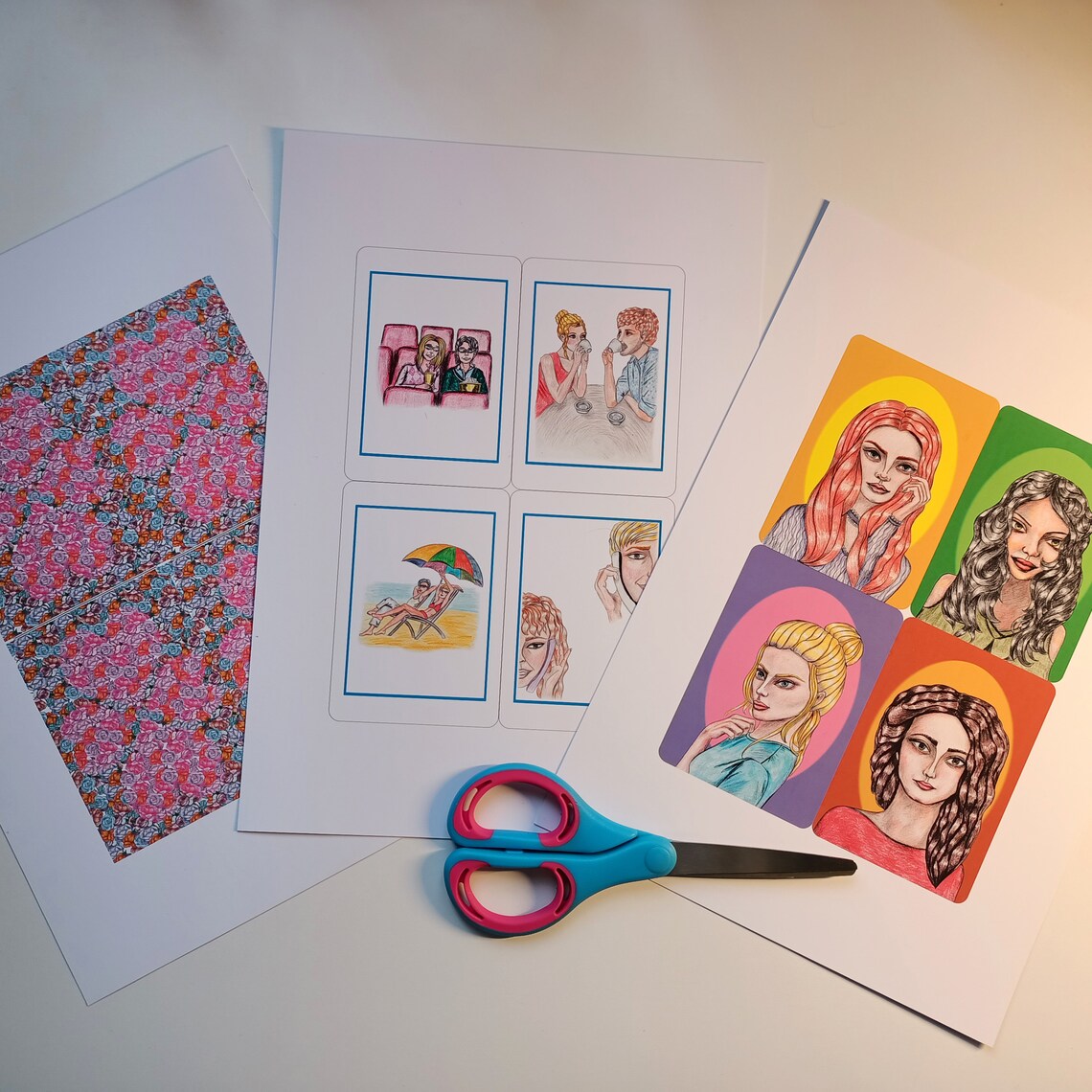 Printable Love Oracle Cards Relationship Fortune Telling - Etsy