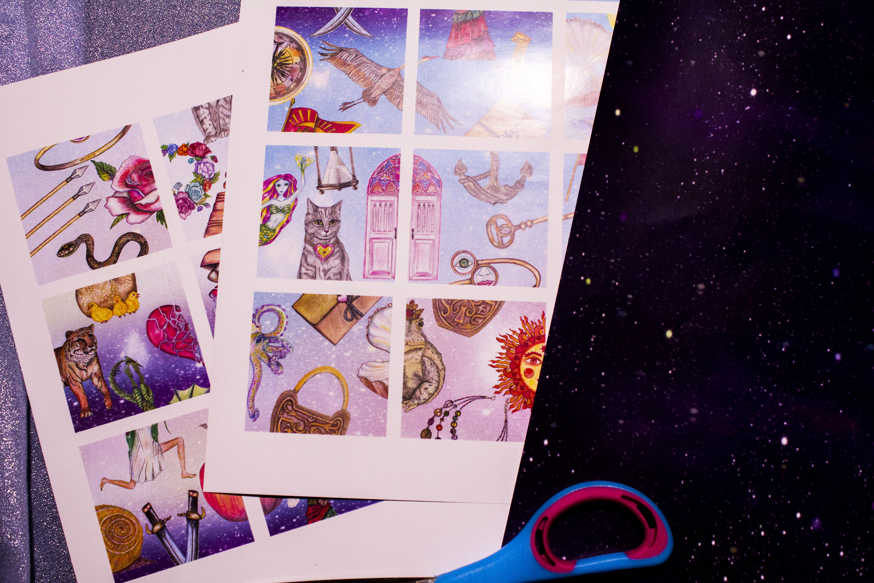 Printable Patience Game Printable Oracle Cards Ukrainian - Etsy