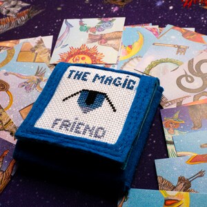 Fortune Telling Cards magic Friend With Little Bag and Table Cloth Mini ...