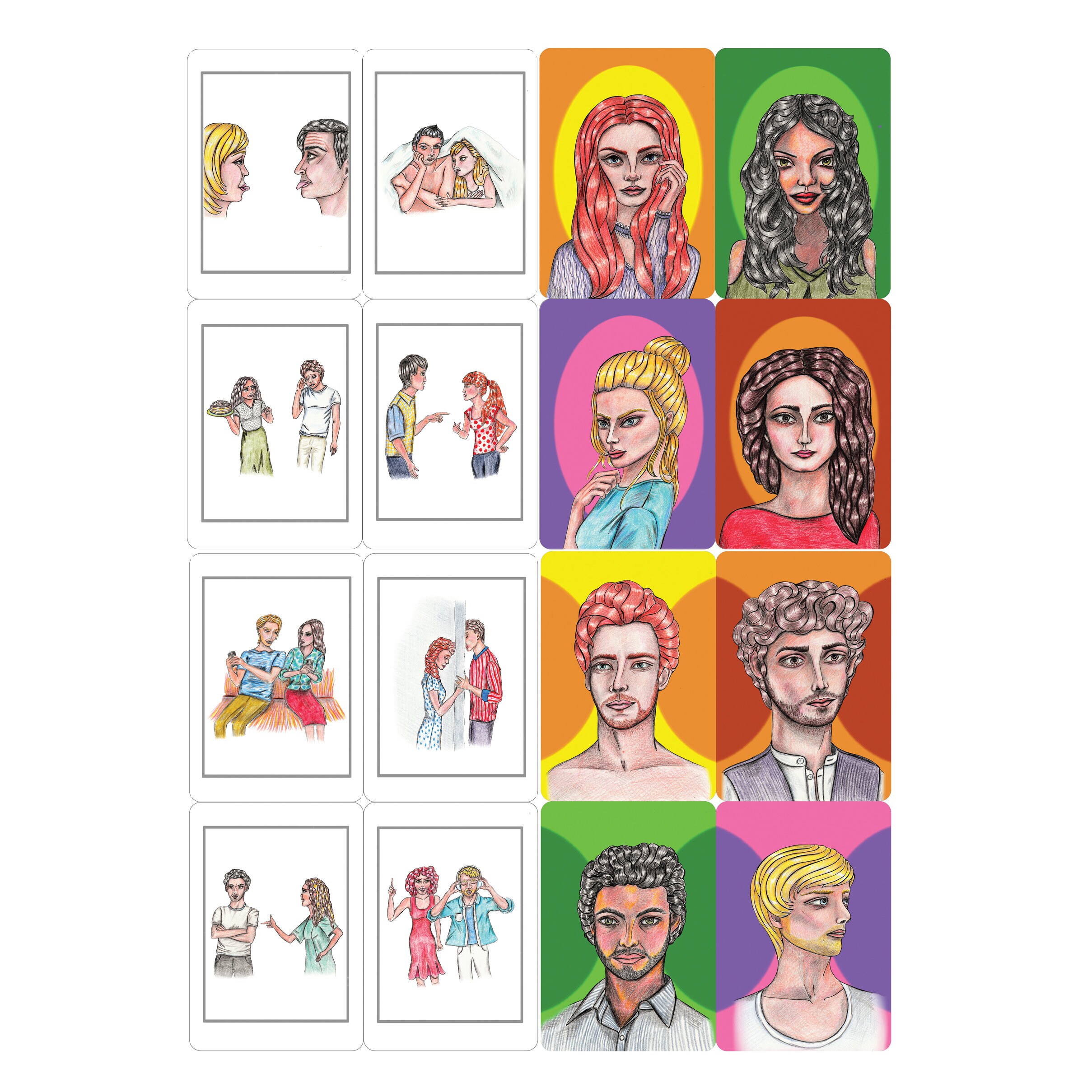 Printable Love Oracle Cards Relationship Fortune Telling - Etsy