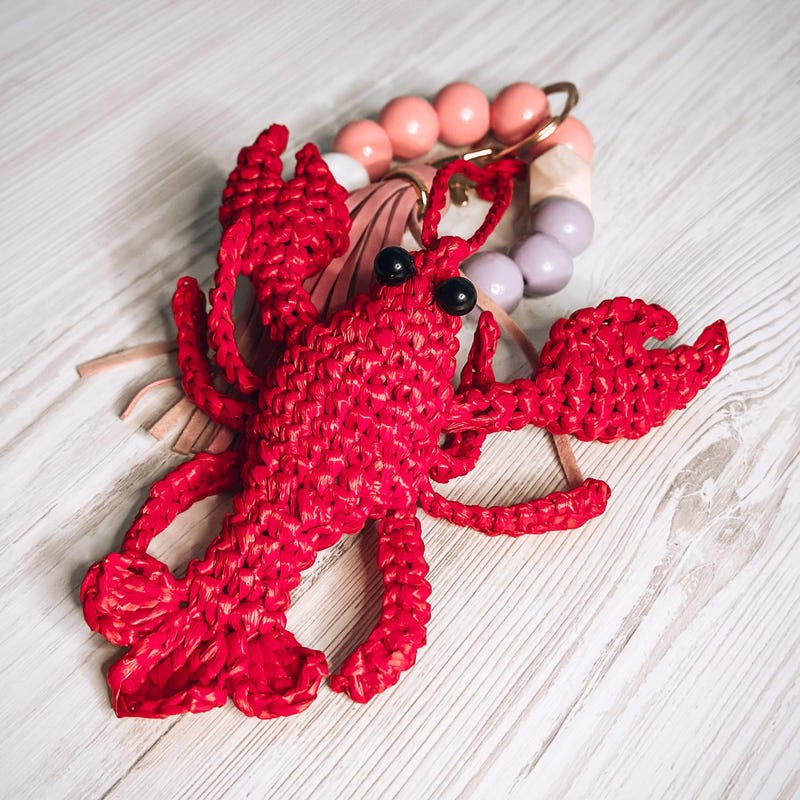 Lobster Key Chain - Etsy
