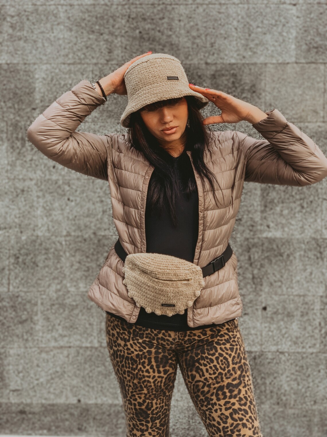 Crochet Fanny Pack With Plush Pattern PDF Belt Bag Waist Bag - Etsy