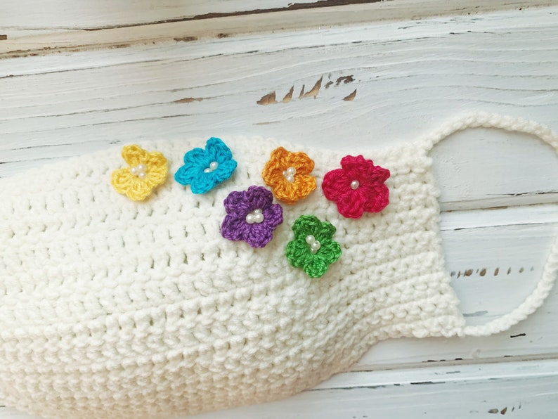 Reusable Face Mask Pattern PDF, Crochet Face Adult Mask, Washable Face ...