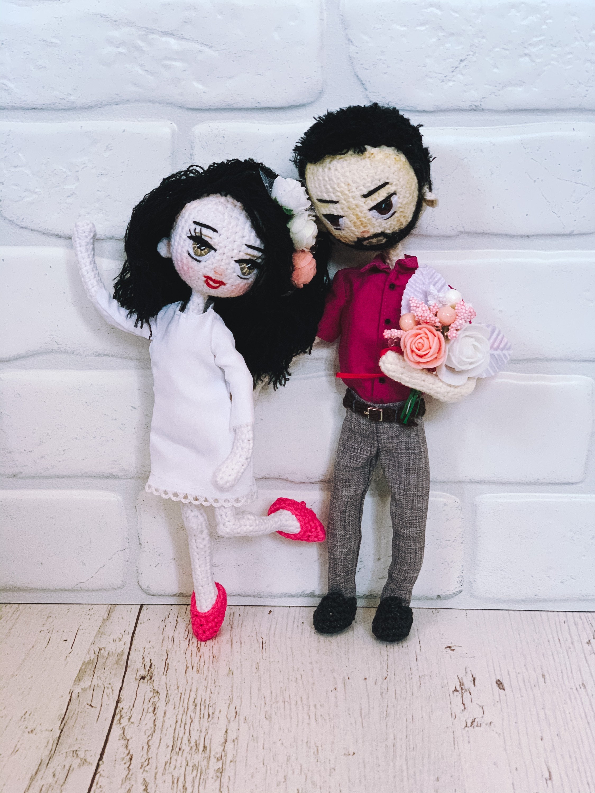 Look Alike Portraits Doll Wedding Custom Personalized Gift - Etsy