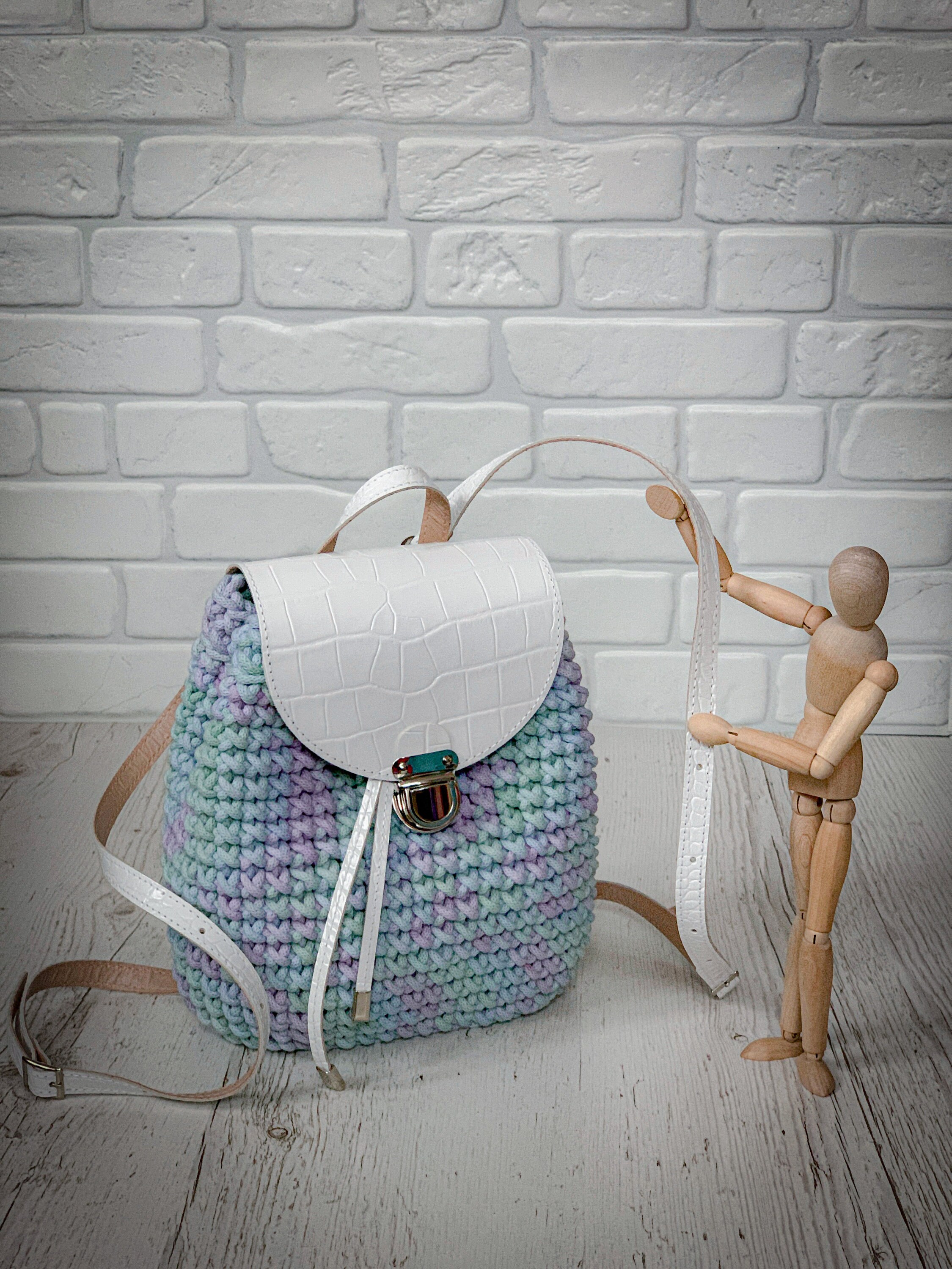 Crochet Backpack Pattern PDF and Video Tutorial Digital - Etsy