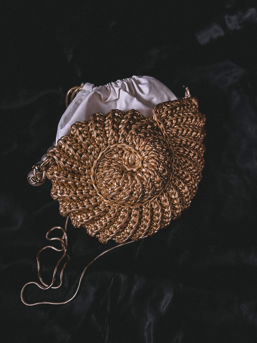 Shell Vintage Bag, Gold Clutch, Bridesmaid Wedding Clutch, Pearl Beads ...