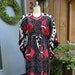 GORGEOUS 60's ETHNIC Kaftan/vintage Mumu/ethnic Maxi Dress/angel Sleeve ...