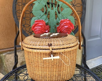 RARE 90's FARNUM NANTUCKET Handbags/nantucket Lightship Handbag ...