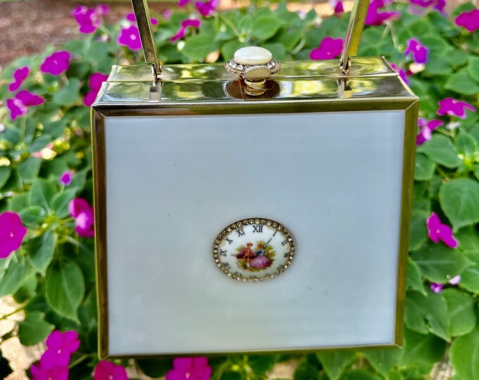 Vintage Tyrolean, NY Lucite Filigree Handbag Purse - Etsy