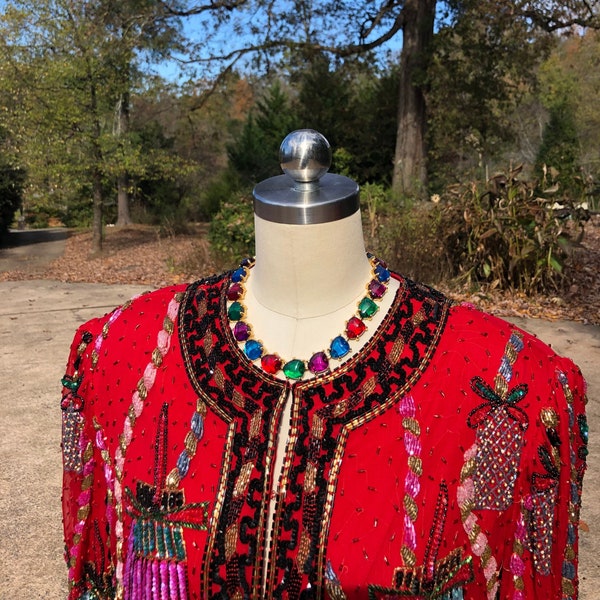 Beaded Jackets - Etsy
