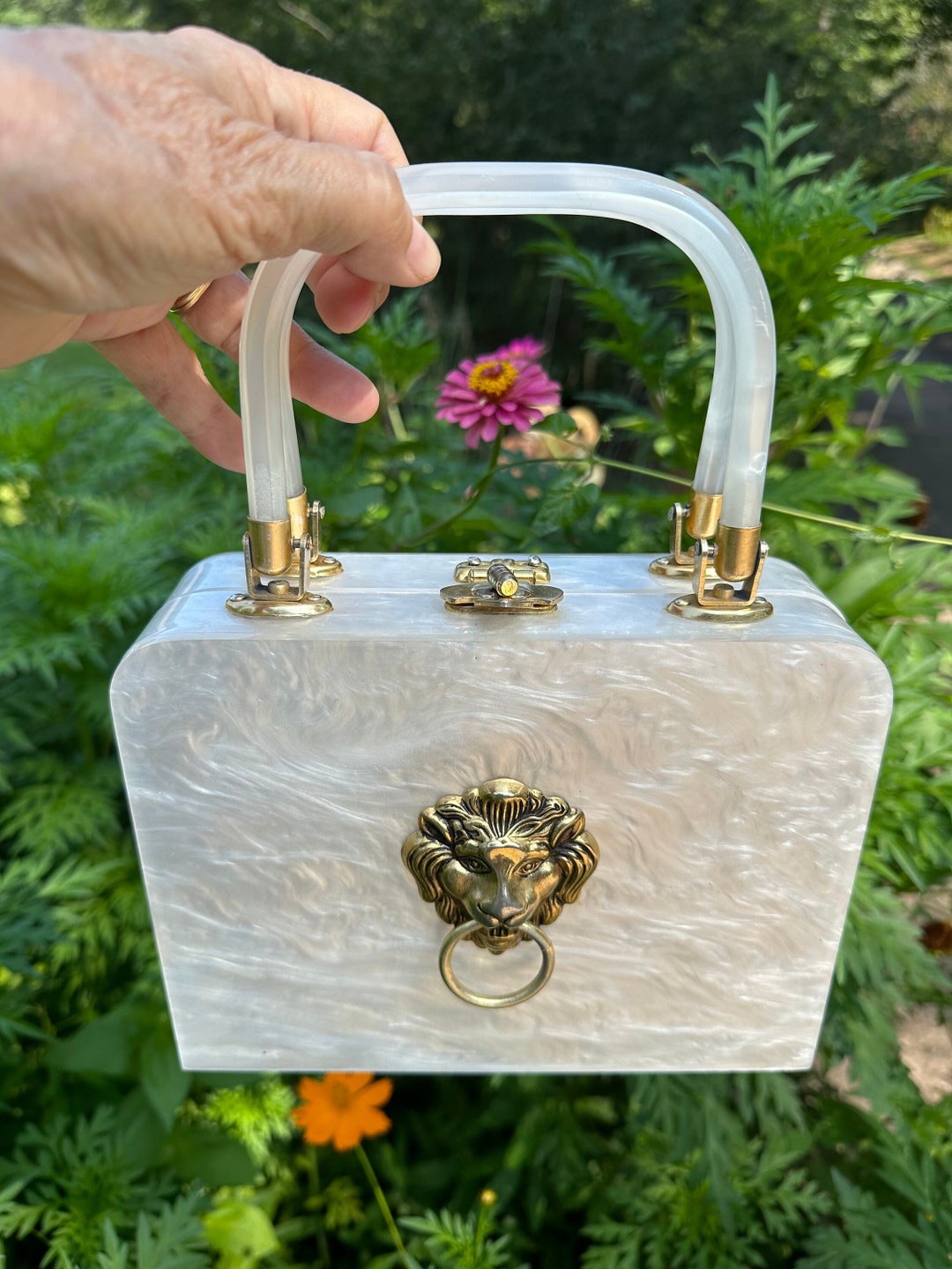 LUCITE Handbags/lucite Purses/lucite Bags/stylecraft Lucite Purses/50's ...
