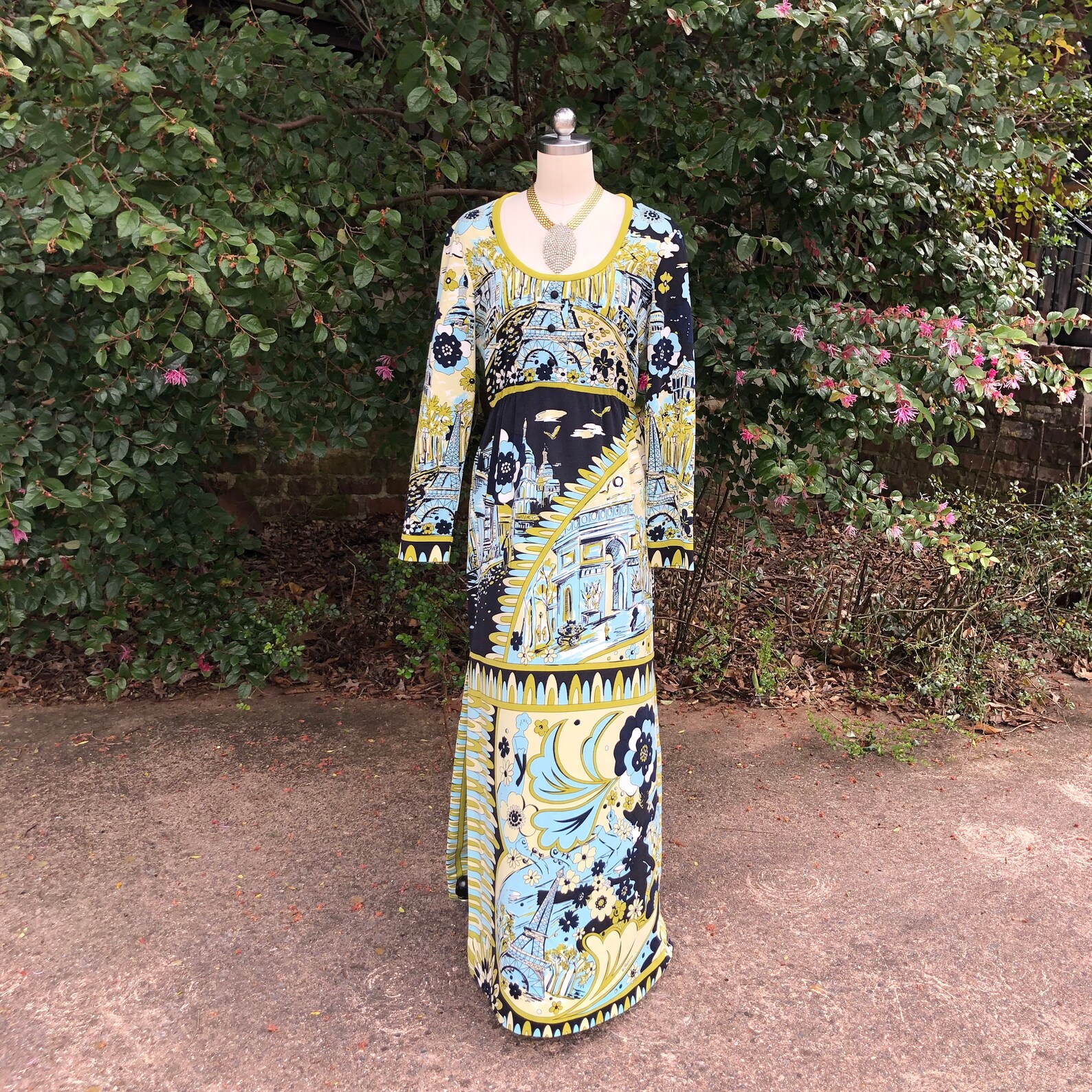 DIVINE 70's PAGANNE by Gene Beck Gown/signed Paganne | Etsy