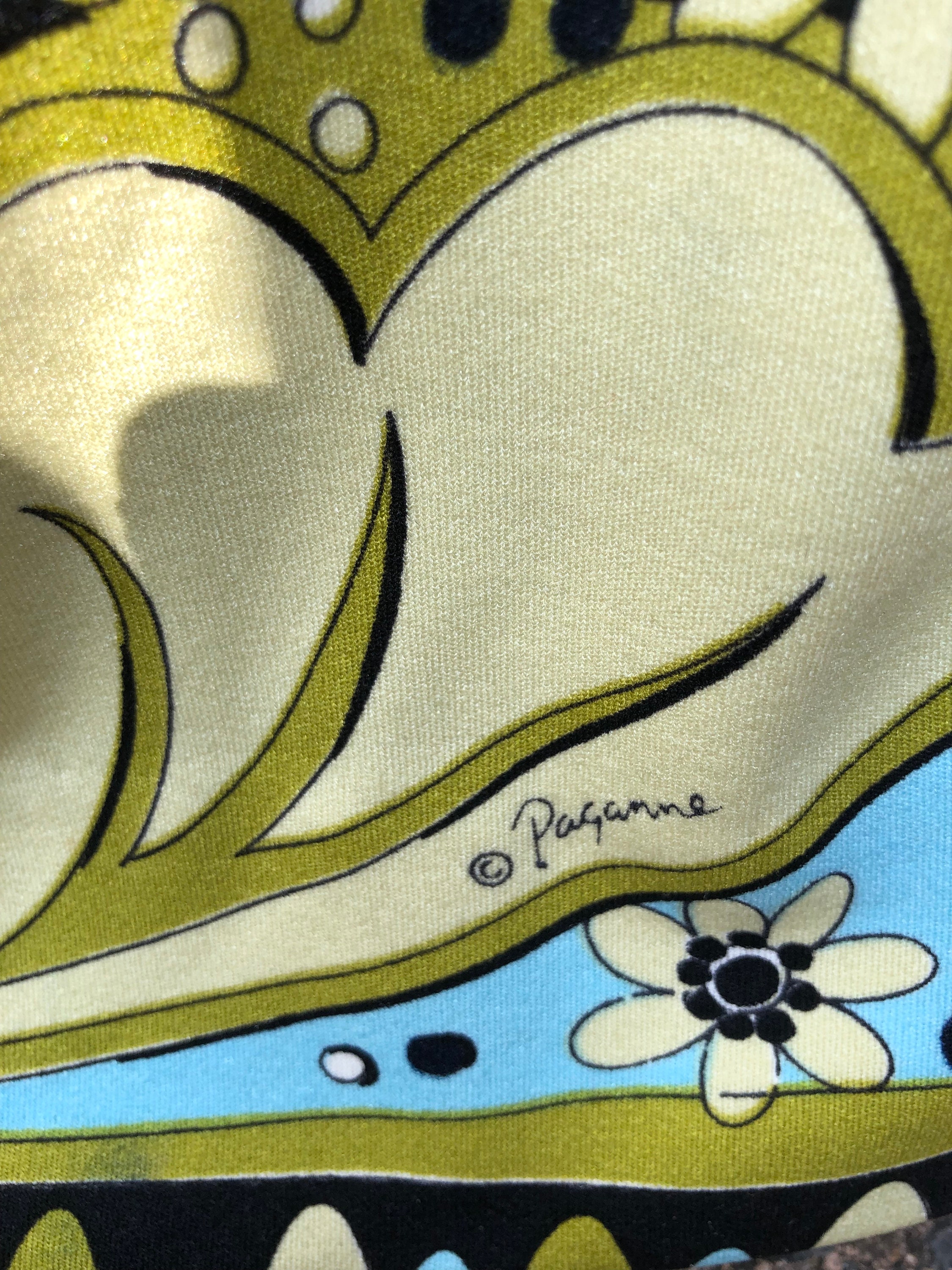 DIVINE 70's PAGANNE by Gene Beck Gown/signed Paganne - Etsy