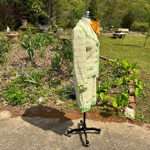 80's TERI JON Suit/plaid Suits/easter Suits/spring Suit/vintage Suit ...