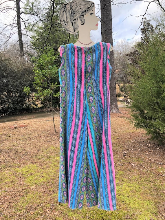 RARE 70's TERRY Cloth JUMPSUIT/70's Terry Jumpsuit/60… - Gem